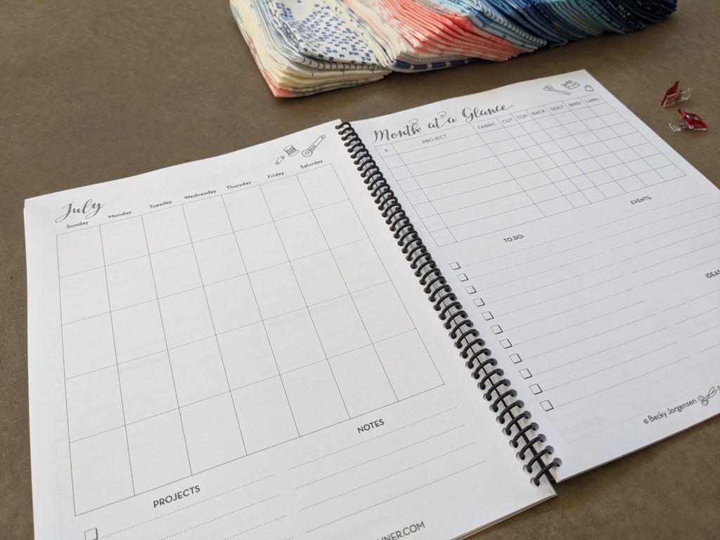 Patchwork Planner Journal